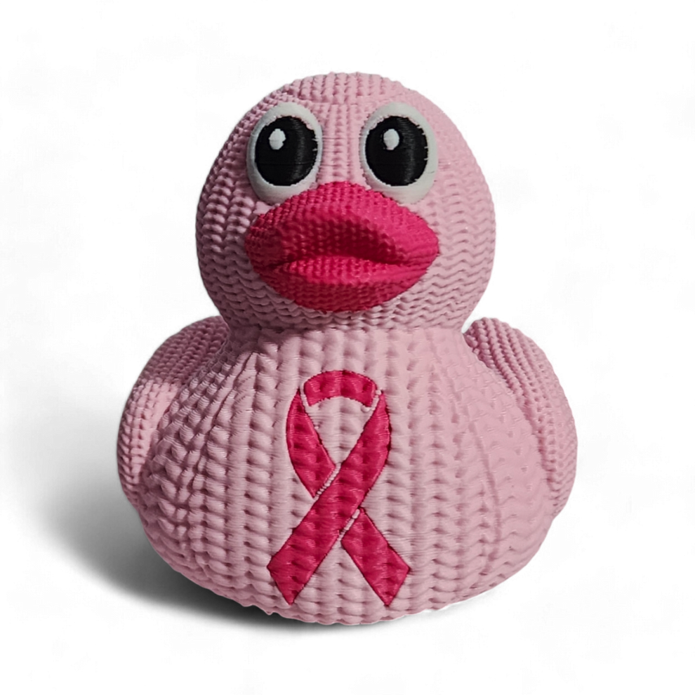 Breast Cancer Awareness Duck – The Quacktory