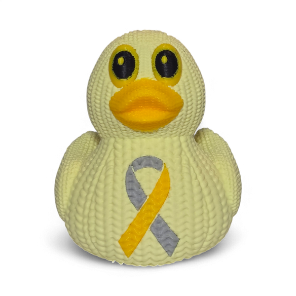 Childhood Brain Cancer Awareness Duck – The Quacktory