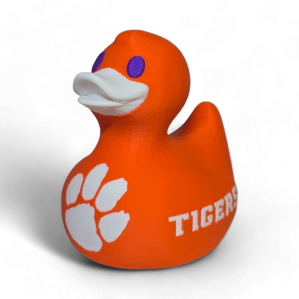 Clemson Tigers Duck – The Quacktory