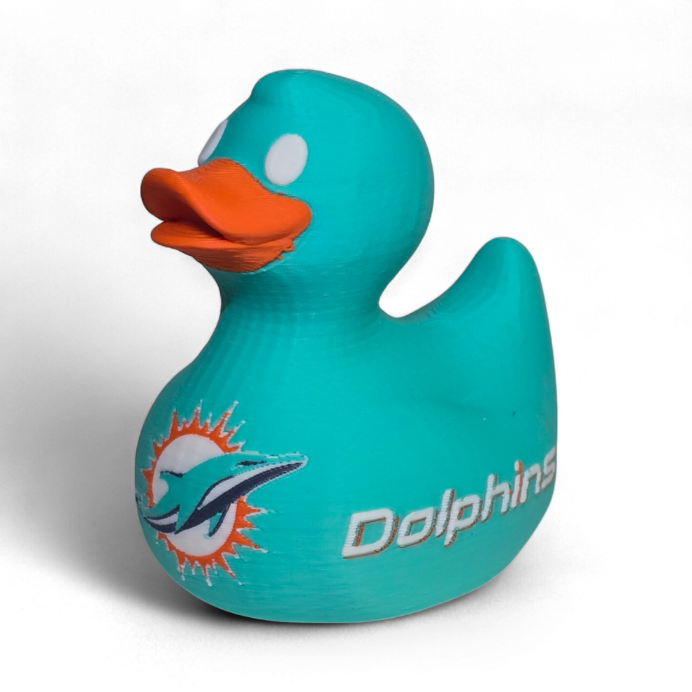 Miami Dolphins Duck – The Quacktory