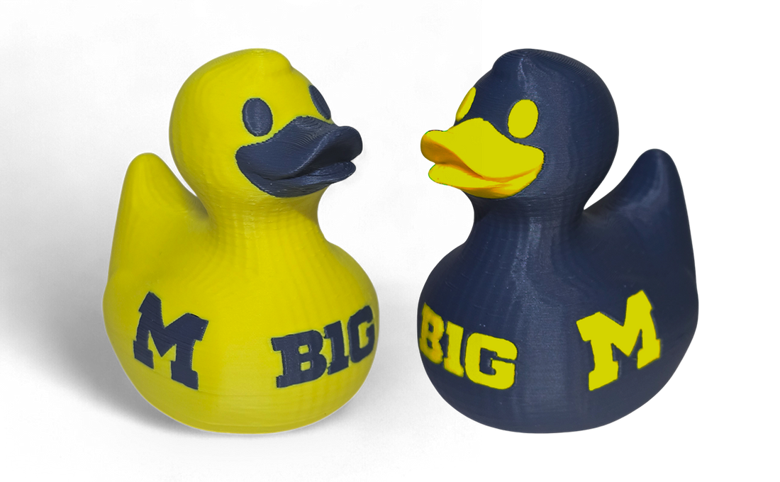 University Of Michigan Wolverines Duck – The Quacktory